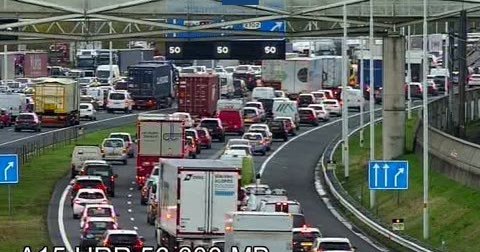 Lange files rond Rotterdam na meerdere ongevallen | Rijkswaterstaat ...