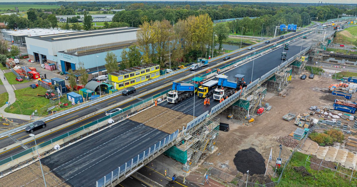 Hinder door afrondende werkzaamheden op de brug bij Purmerend (A7) | Rijkswaterstaat ...